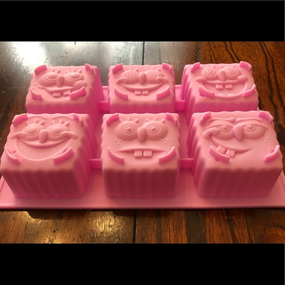 Kitchen | Copy Spongebob Squarepants Silicone Cupcake Muffin Pan Jello ...